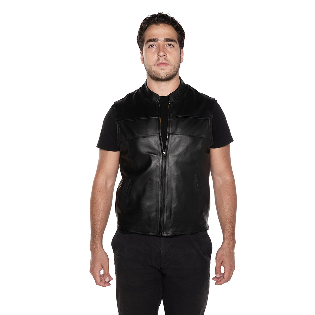 Chalecos de piel para caballero – Grado Zero